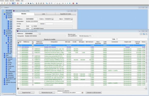 EXCALIBUR Études - Excalibur ERP par OC2I